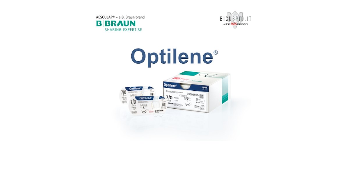 Optilene 3/8 di Cerchio Suture Chirurgiche Monofilamento in ...